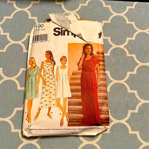 Simplicity | Office | Vintage Simplicity Sewing Pattern Womens Dresses ...